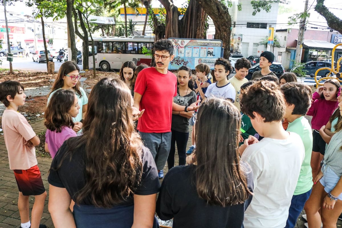 Cidade educadora - A escola e as praças